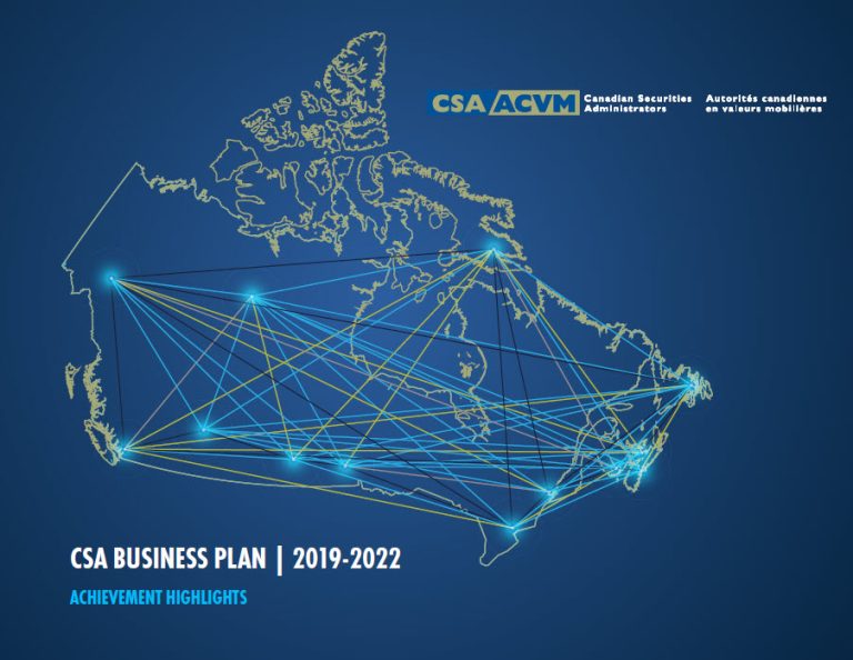 CSA Business Plans - Canadian Securities Administrators