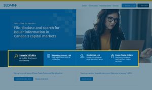 How to search for issuer information in SEDAR+ - Canadian Securities ...