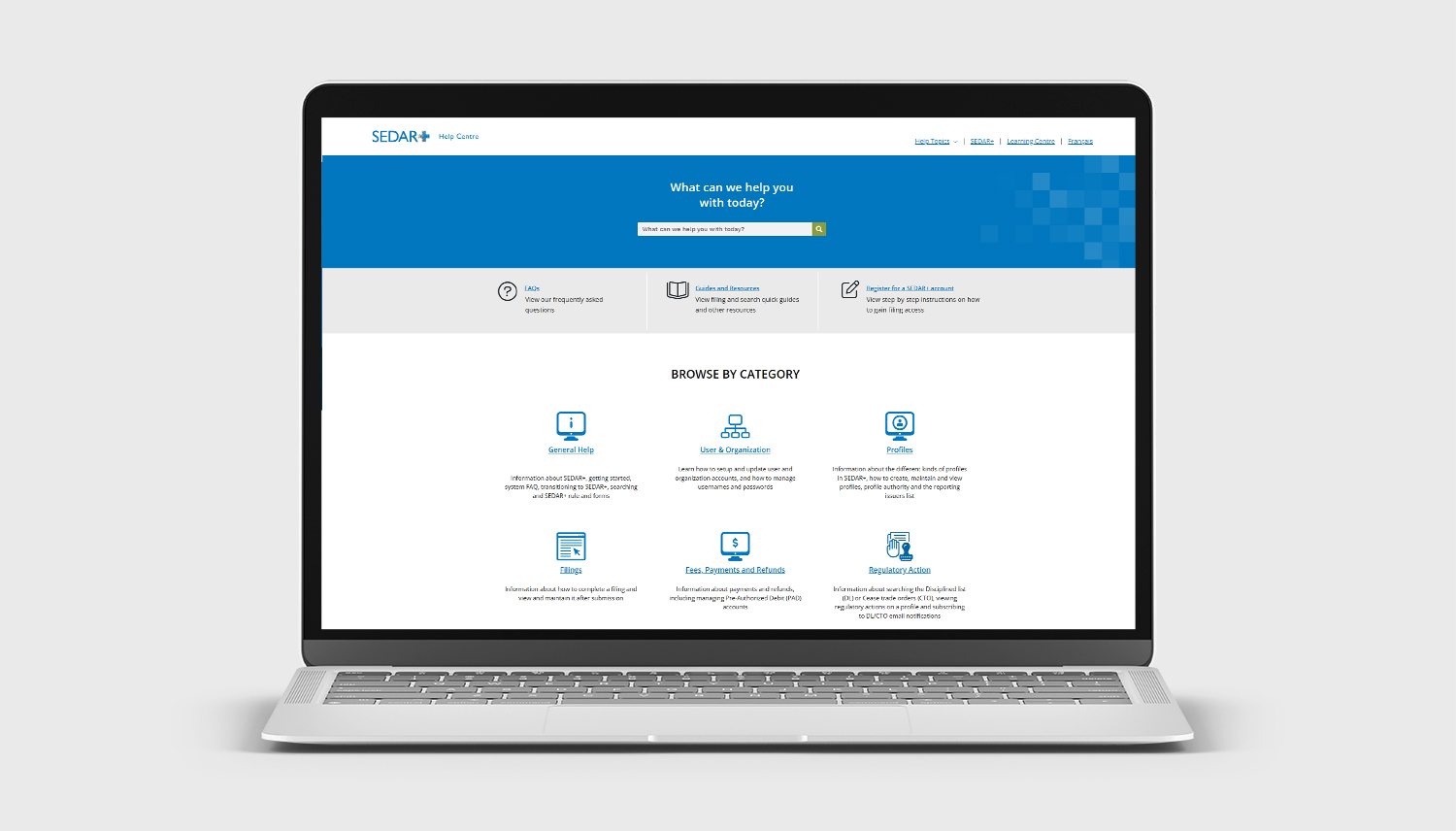 SEDAR+ Support - Canadian Securities Administrators